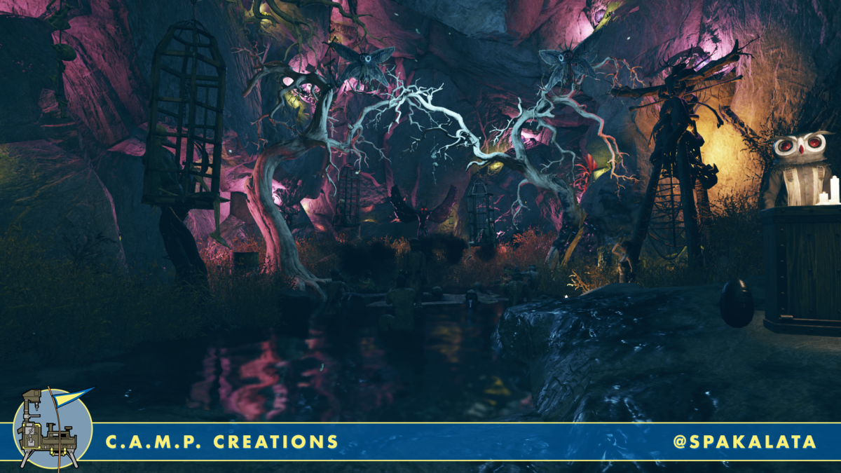 Fallout 76: C.A.M.P. Creations- Mothman