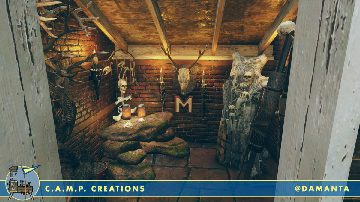Fallout 76: C.A.M.P. Creations- Mothman