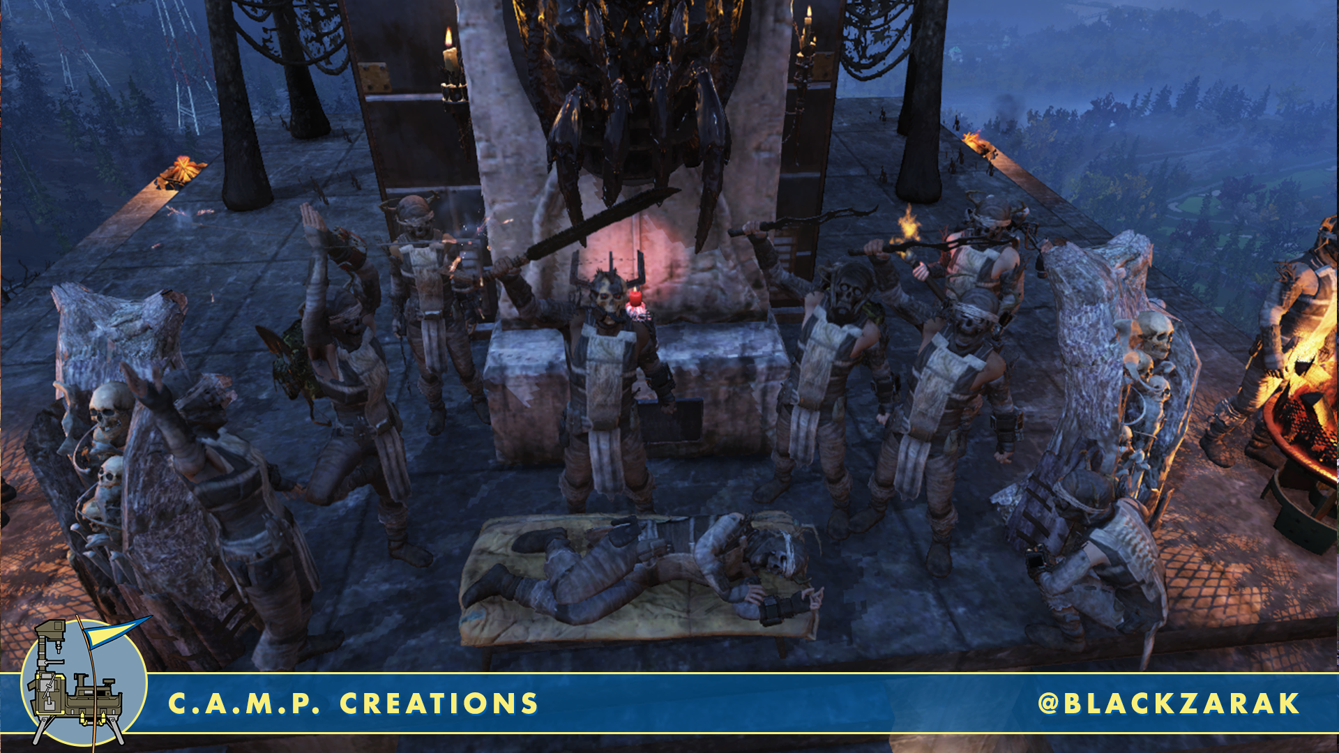 Fallout 76: C.A.M.P. Creations- Mothman